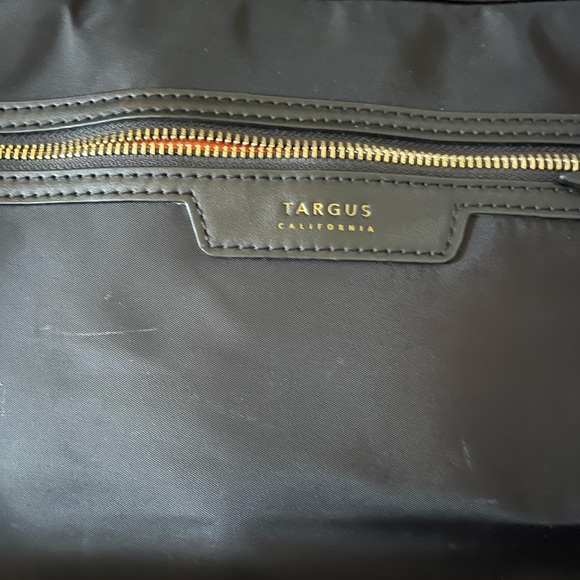Targus | Bags | Targus California Laptop Bag Black Outer Orange ...